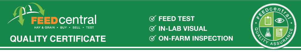 11322 - QUALITY CERTIFICATE - Feed Central